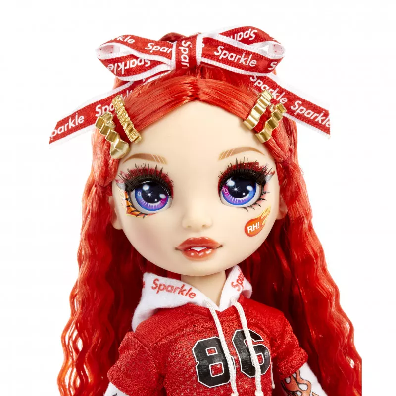 INF Rainbow High Cheer Doll - Ruby Anderson (Rot)