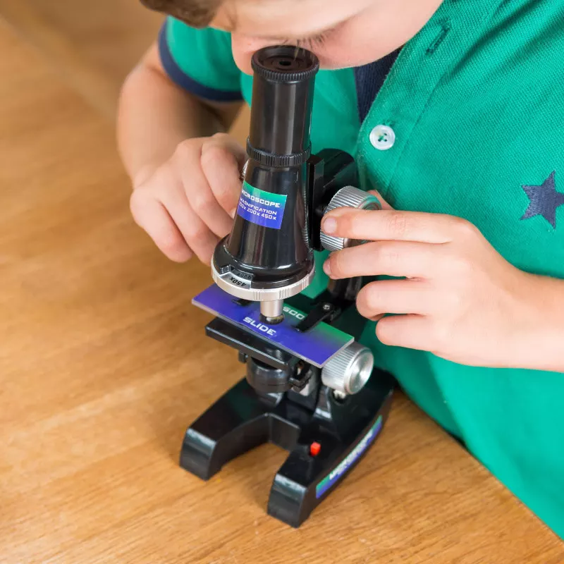 INF SCIENCE Mikroskop-Set mit Licht