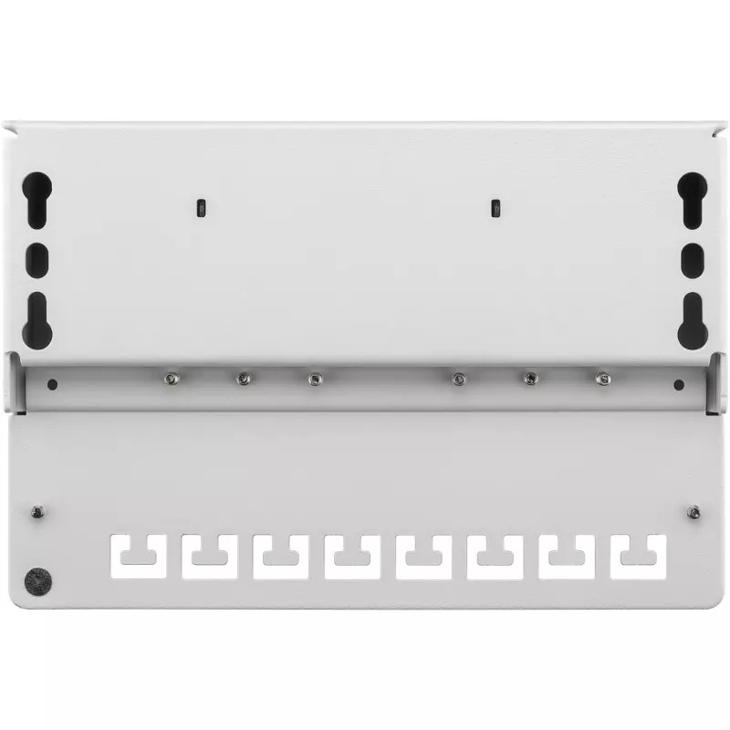 CAT 5e Mini/Desktop Patch Panel, 8 Port, (1 HE)