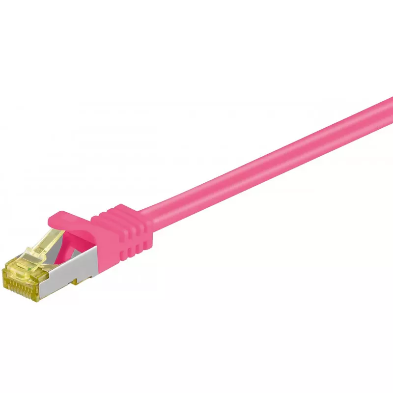 INF RJ45 Patchkabel CAT 6A S/FTP (PiMF), 500 MHz mit CAT 7 Rohkabel,