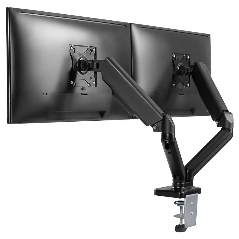 Doppel-Monitorhalterung mit Gasdruckfeder