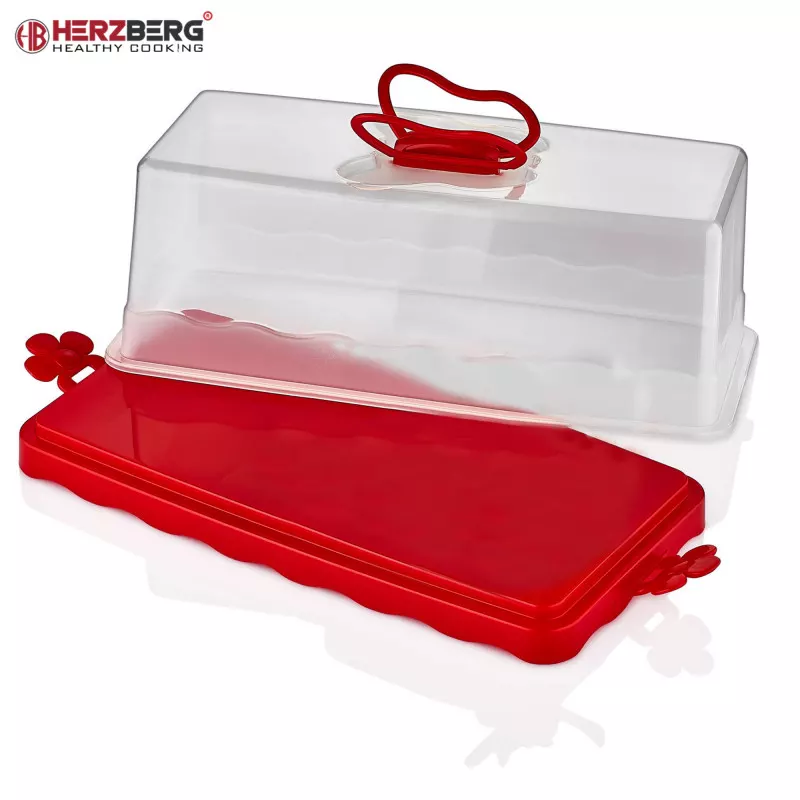 Herzberg Baton Cake Dome Red
