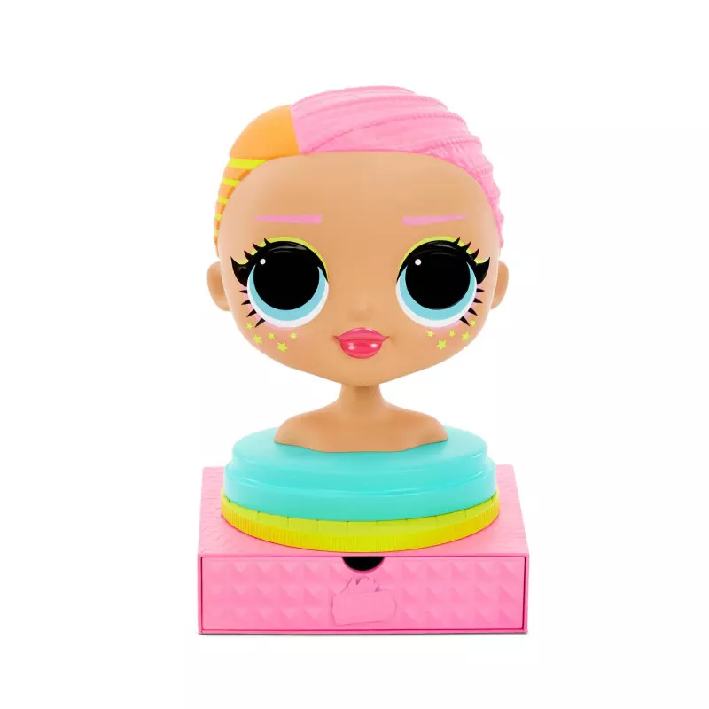 Lol Dolls LOL Surprise OMG Neonlicious Styling Head - 30 Surprises ...