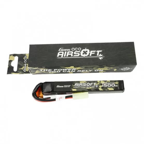 INF Gens ace 25C 1500 mAh 2S1P 7,4 V Airsoft Gun Lipo Akku mit