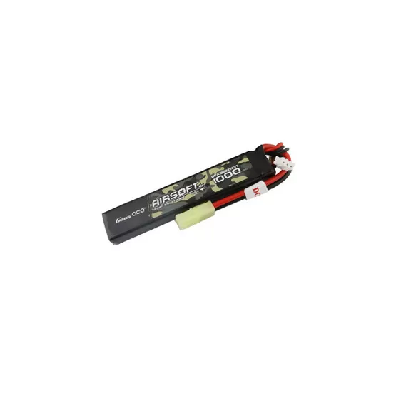 INF Gens ace 25C 1000mAh 2S1P 7,4V Airsoft Gun Lipo Akku mit