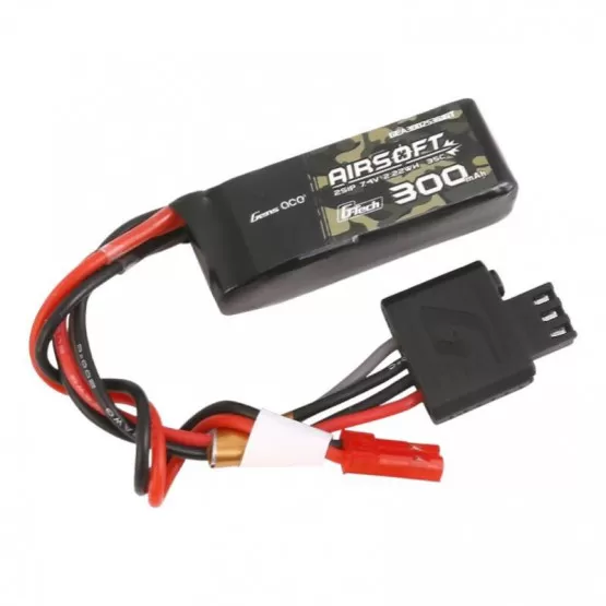 INF Gens ace G-Tech 35C 300 mAh 2S1P 7,4 V Airsoft Gun Lipo-Akku mit