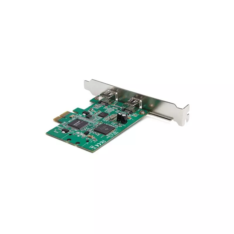 INF StarTech.com PCI Express Controller Karte mit 2 Ports - PCIe FireWire
