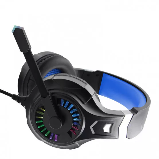INF Blaues kabelgebundenes Gaming-Headset - Immersiver Klang & Komfort