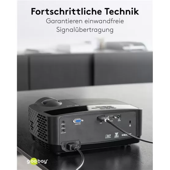 INF Optisches Hybrid High-Speed-HDMI™-Kabel mit Ethernet (AOC)