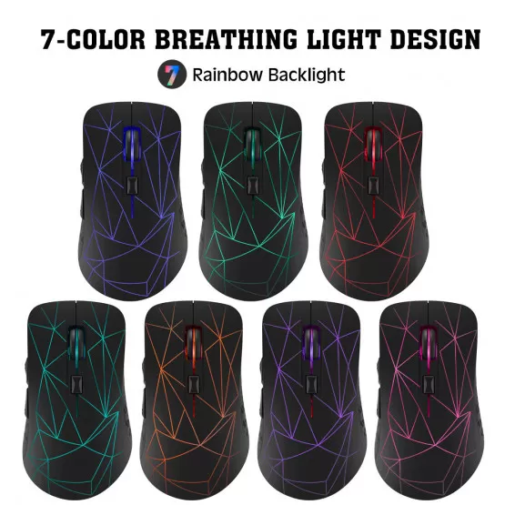 INF Dual-Mode Bluetooth-Funkmaus - Ergonomisches Design