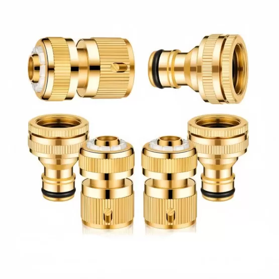 INF Wasserhahn Adapter Set: 4-Punkt-Wasseranschluss mit