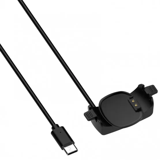 INF Type-C Ladekabel für Disney MagicBand Plus/MagicBand+ – Schwarz, 100cm