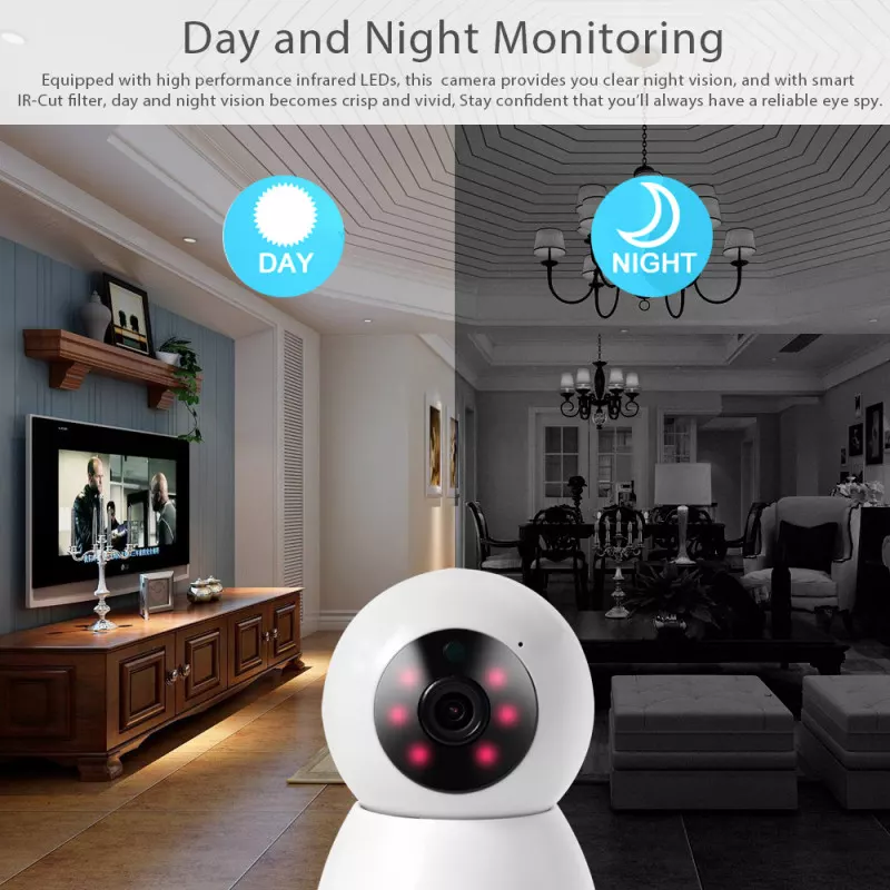 INF WI-FI IP-Kamera 2 MP CMOS-Sensor Tuya-kompatibel
