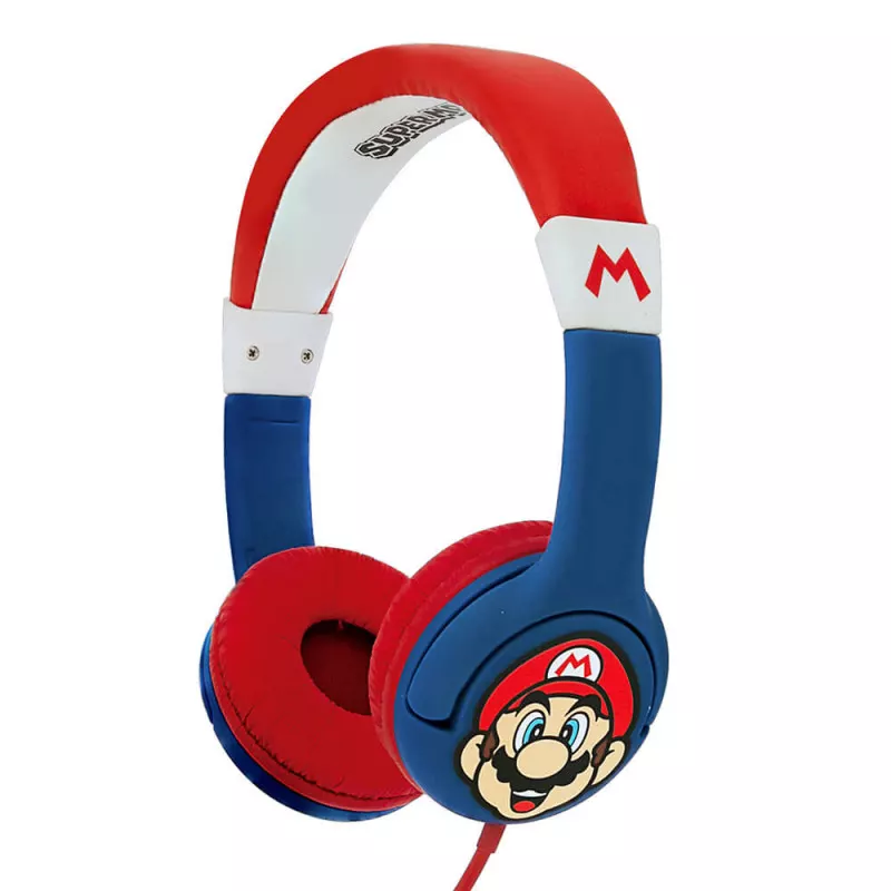 INF SUPER MARIO Kopfhörer Junior On-Ear 85dB Mario