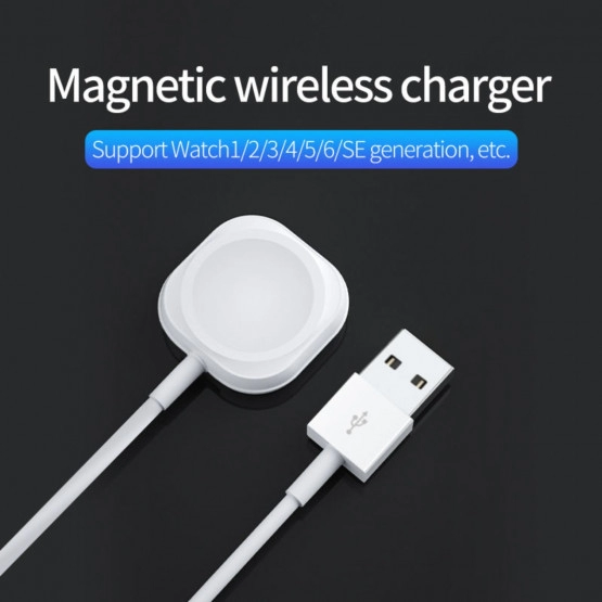 INF Magnetisches quadratisches Ladekabel, USB-A 2.5w, 100cm PC+ABS,