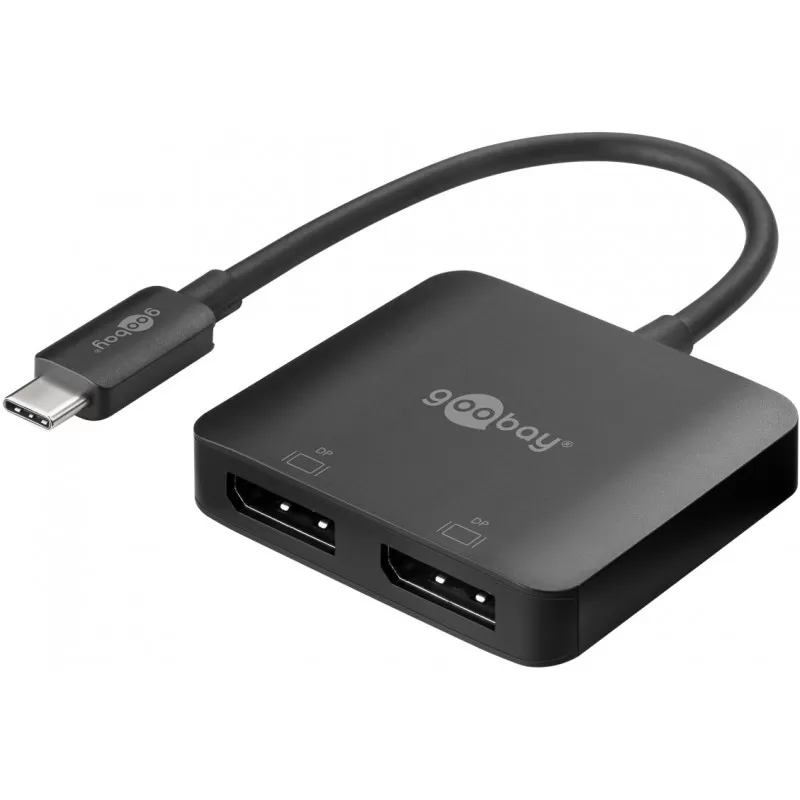 INF USB-C™-Adapter auf 2x DisplayPort™