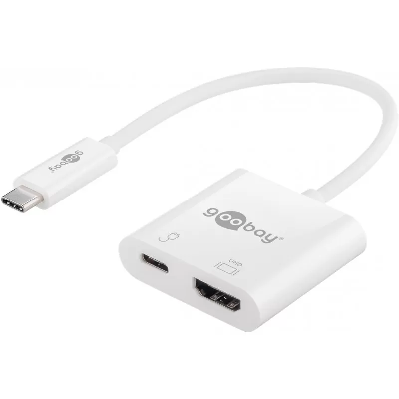 USB-C™-auf-HDMI™-Adapter mit 60 W Power Delivery