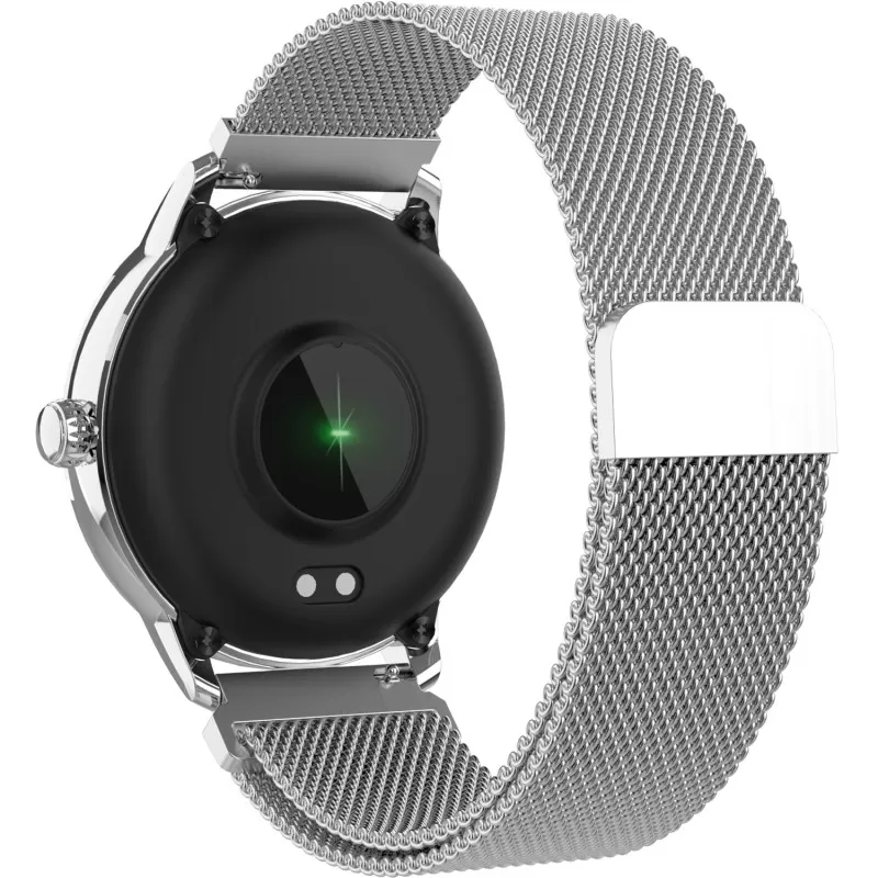 SW-360S Smartwatch mit Herzfrequenzsensor Silber