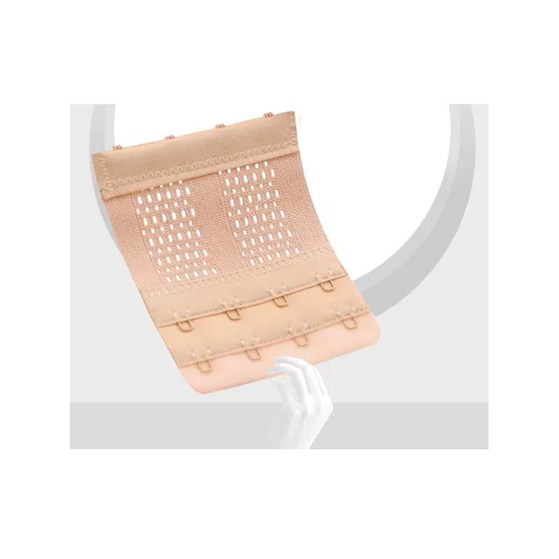 INF Elastische BH-Verlängerung, 2 Reihen, 4 Haken, 3er-Pack